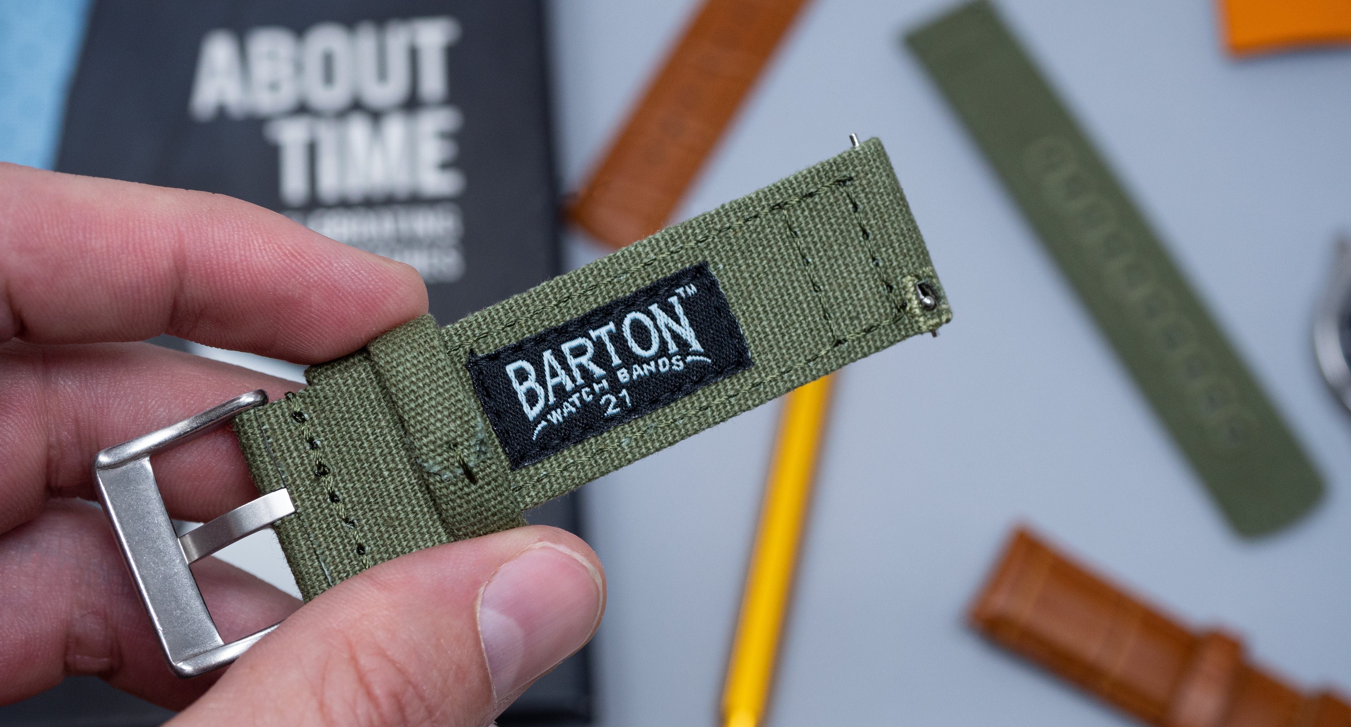 Now Available | Odd Canvas Quick Release Sizes | BARTON Watch Bands ...