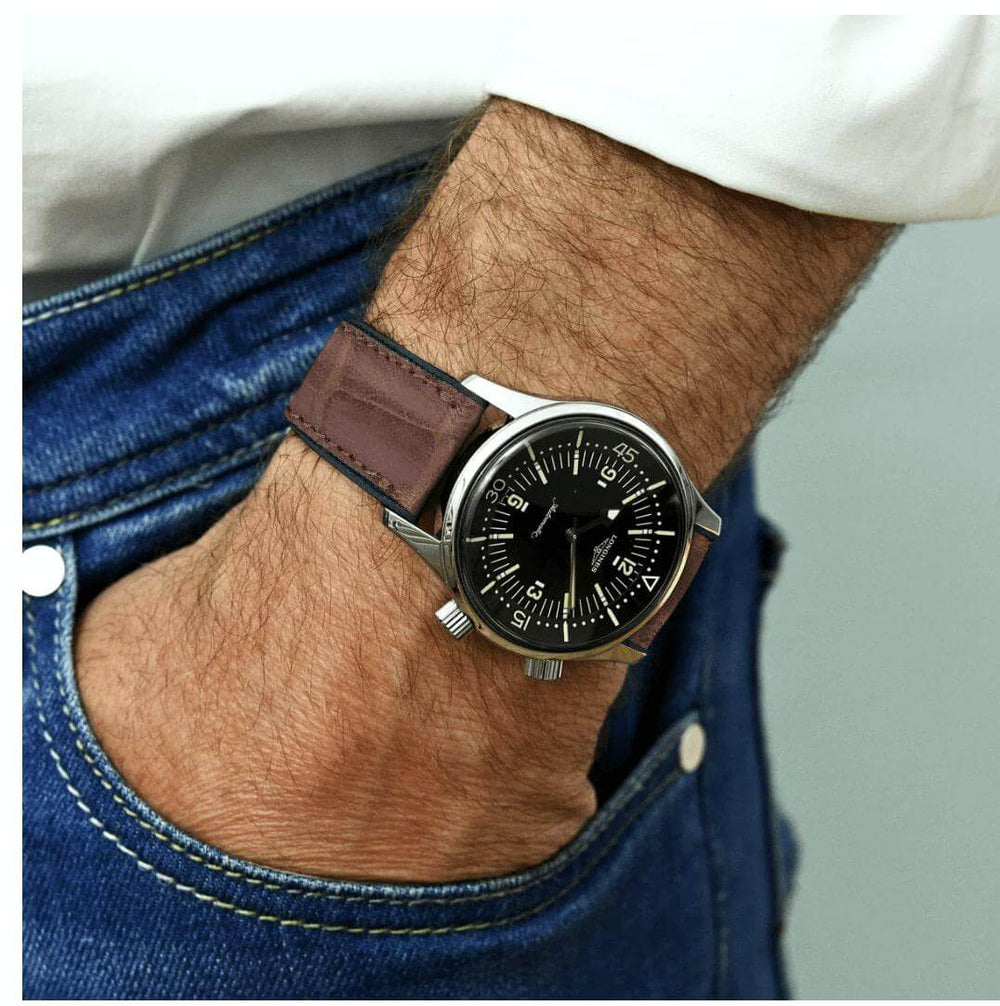 Water Resistant Light Brown Leather Garmin Watch Band | BARTON – Barton ...