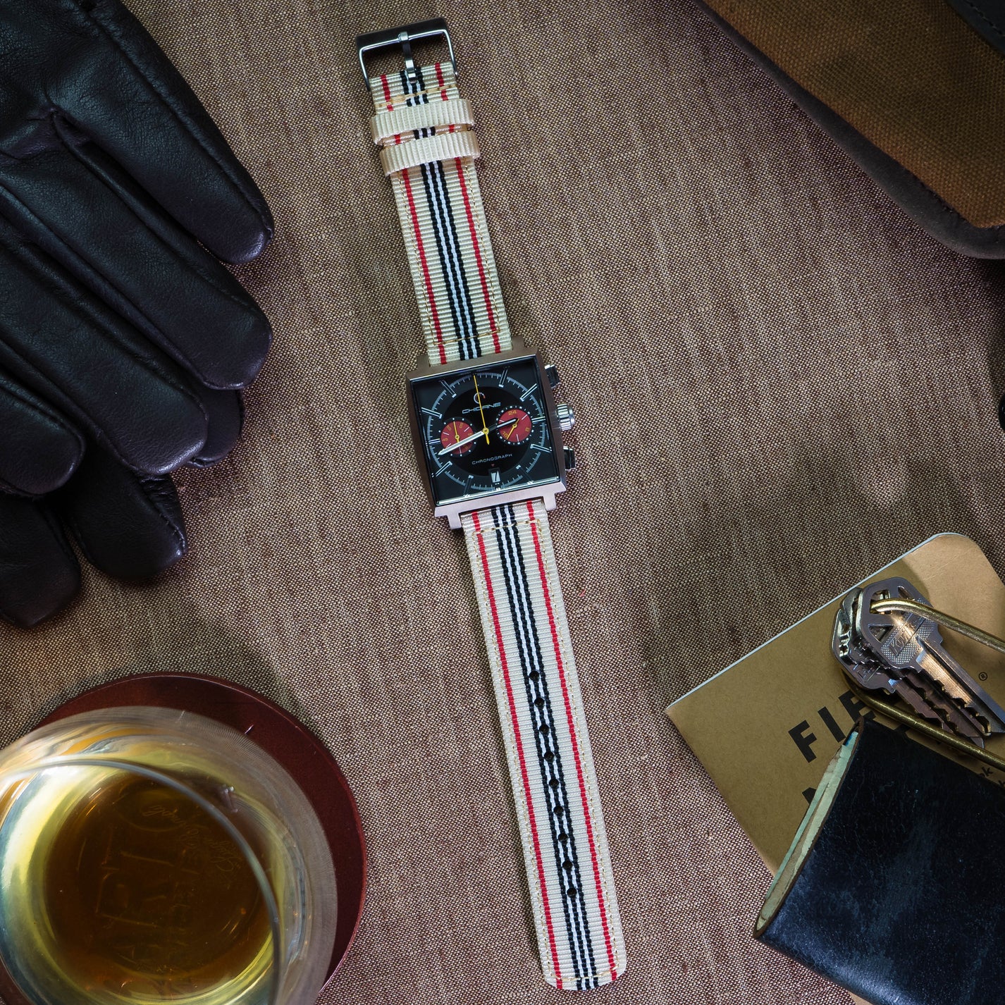 Retro Two Piece NATO® style Watch Band | Barton Watch Bands