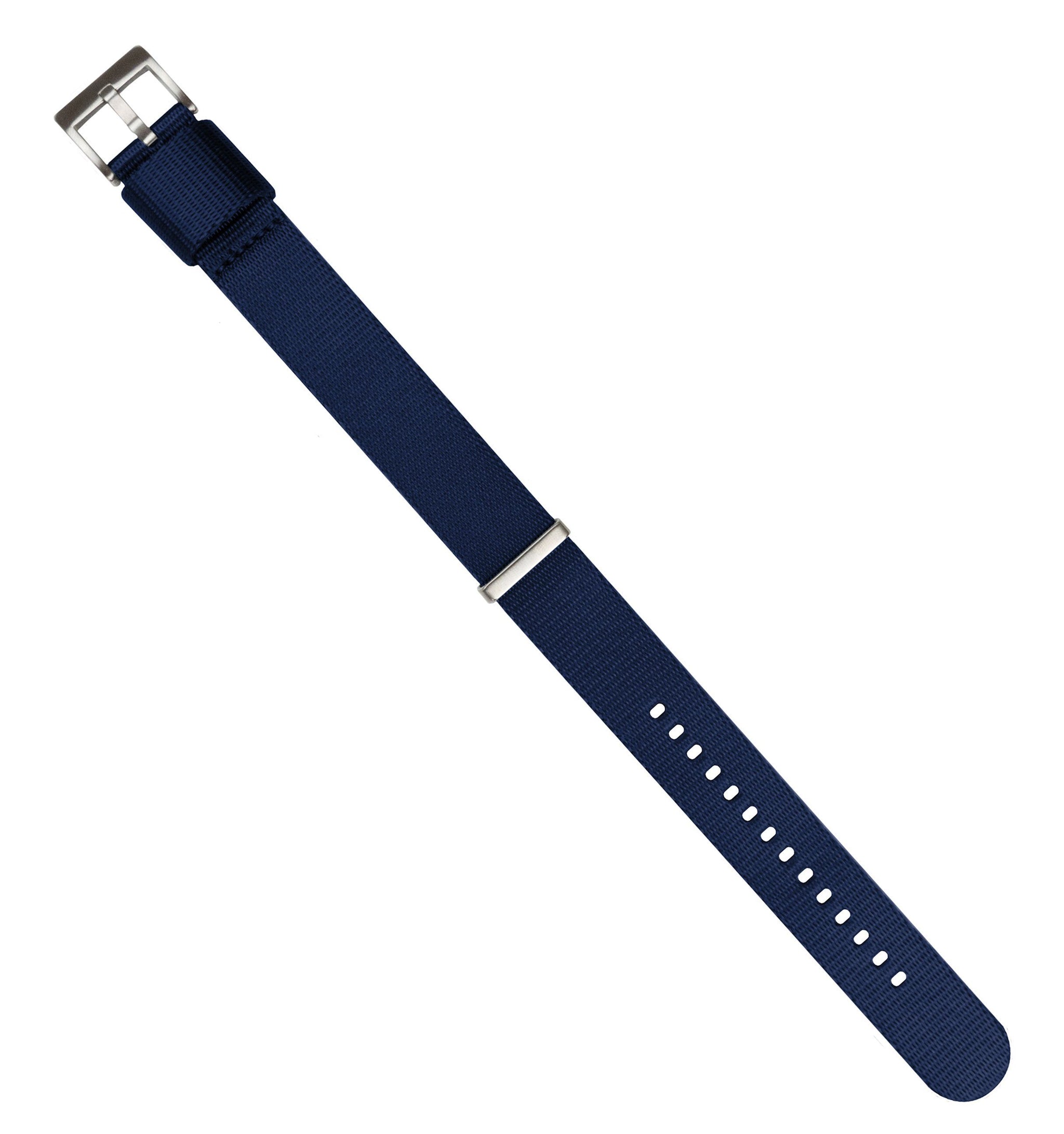 Seatbelt Nylon NATO® Watch Strap | Navy Blue Nylon Watch Bands | Barton ...