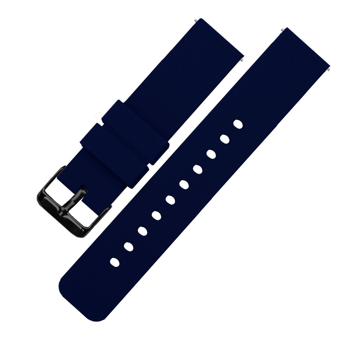 Blue Silicone Watch Band | Navy Blue Watch Strap | BARTON – Barton ...