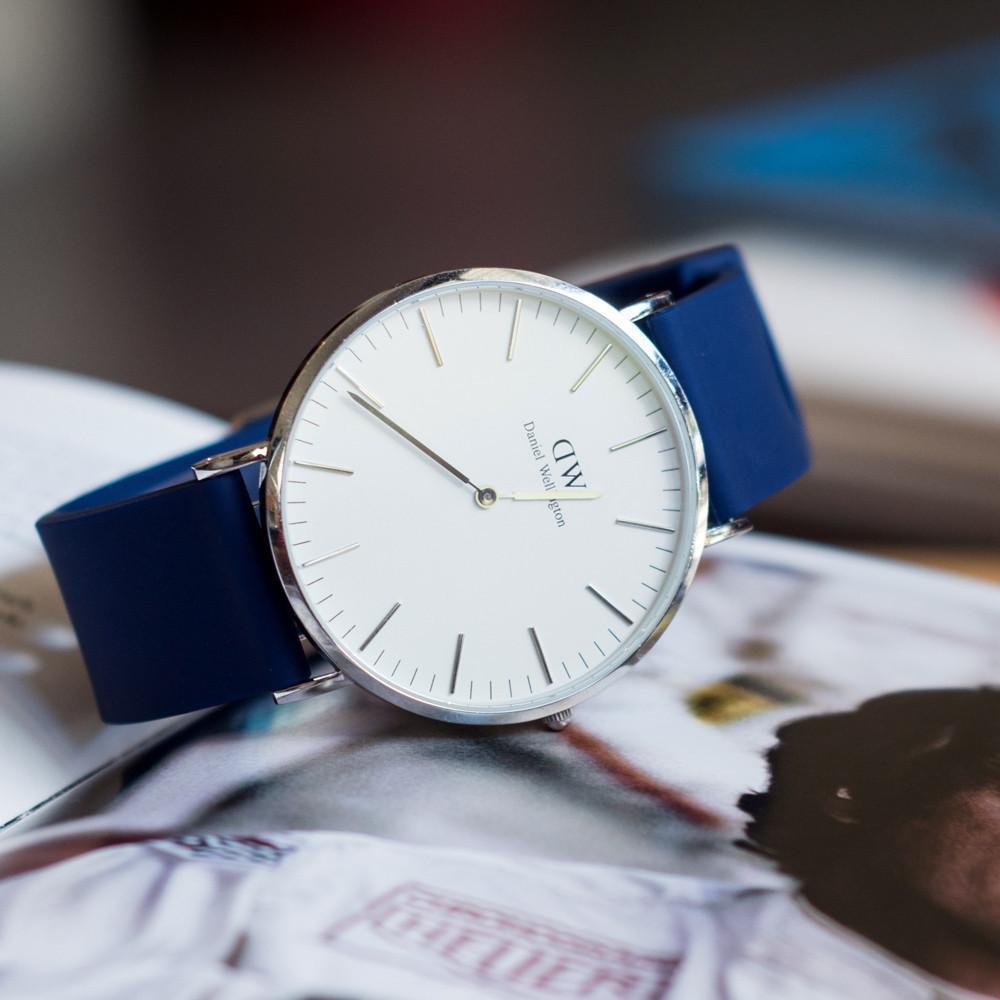 Blue Silicone Watch Band | Navy Blue Watch Strap | BARTON | Barton ...